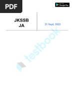 JKSSB SI Telecom Syllabus | PDF