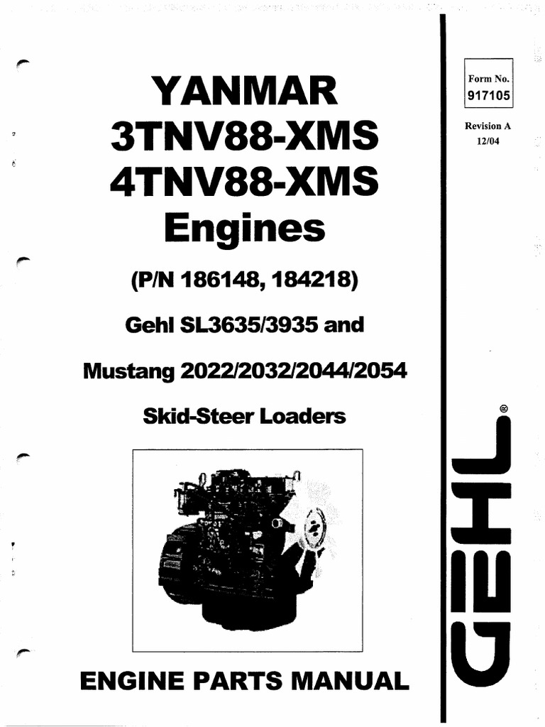 Yanmar 4tnv88 (4240 Engine) | PDF
