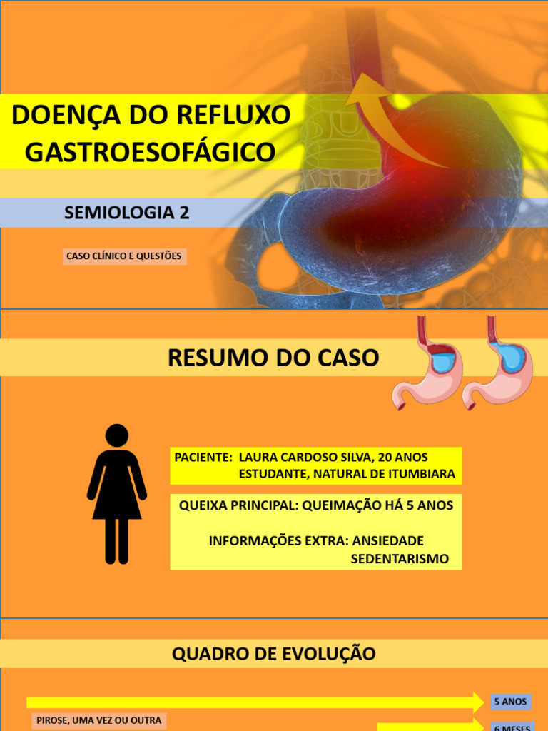 Diagnóstico e Manejo da DRGE em Laura | PDF | Doença do refluxo ...