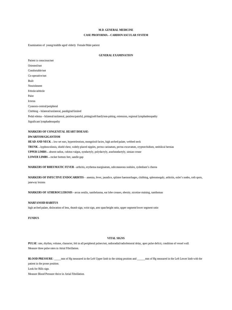 Cvs | PDF | Pulse | Heart