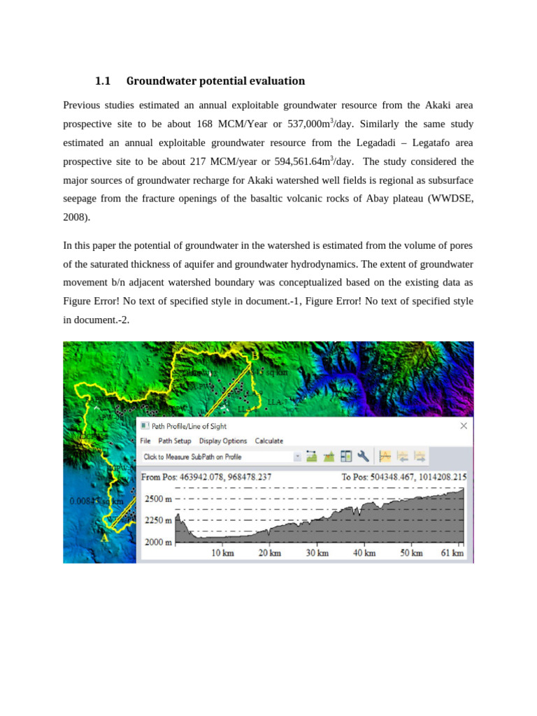 Groundwater Potential Evaluation | PDF | Aquifer | Porosity