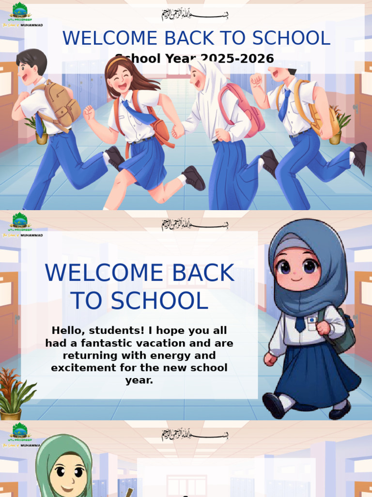 Back to School Agenda 2025-2026 | PDF