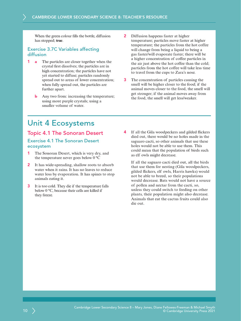 Ecosystem Interactions and Challenges | PDF | Rainforest | Plants