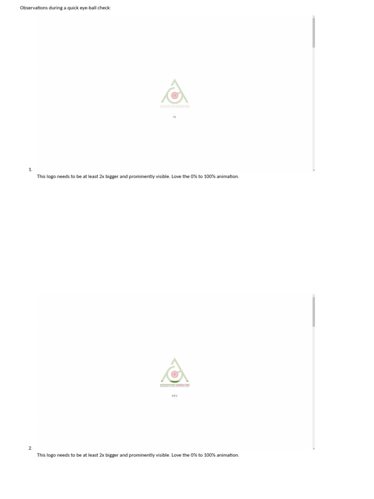 ACL Website Observations | PDF