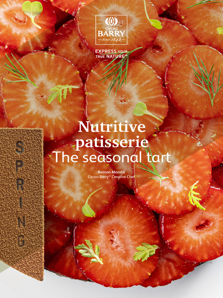 Pastry Seasonal Tart en | PDF | Chocolate | Calorie