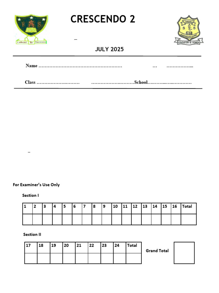 CRESCENDO_2_MAT_PP1[1] | PDF | Area | Significant Figures