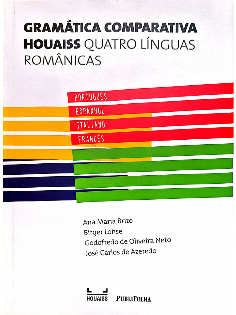 Gramática Comparativa Houaiss - CAP 2 - 2010 - Ana Maria Brito Et Alii ...