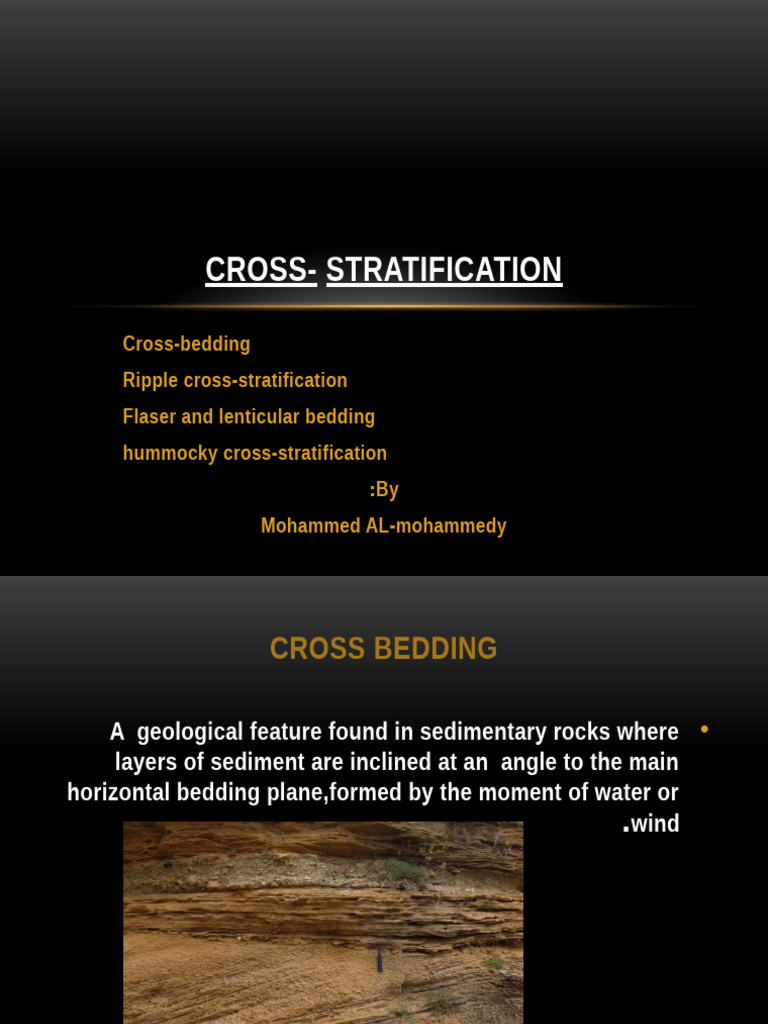 Types of Cross-Stratification in Geology | PDF