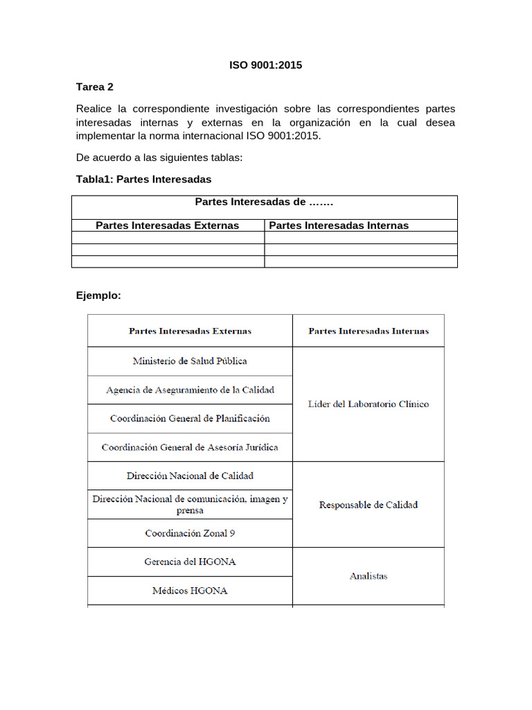 Tarea 2-Comprensión y Expectativas de Las Partes Interesadas | PDF
