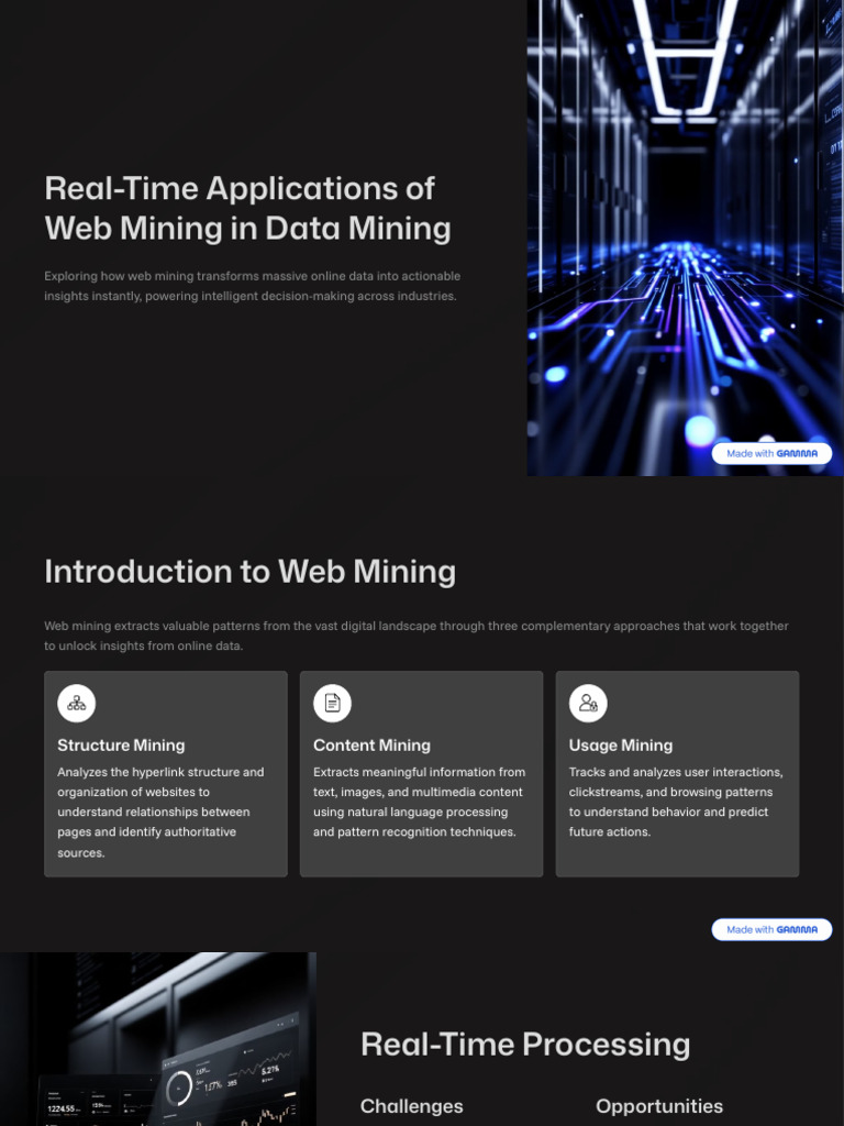 Real-Time Web Mining Applications | PDF | Search Engine Optimization ...