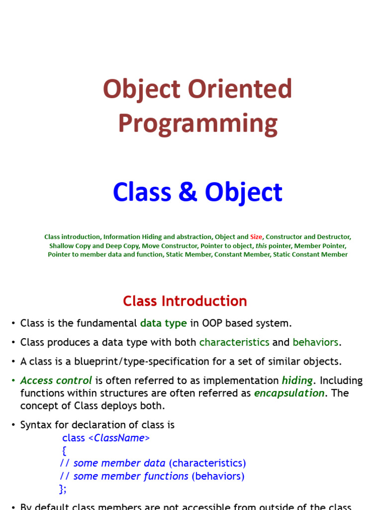 CPP-Set3 (1) | PDF | Class (Computer Programming) | Pointer (Computer Programming)