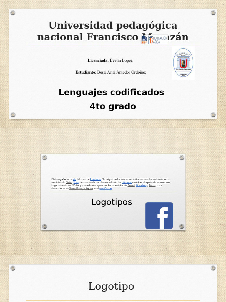 Lenguajes Codificados Logotipos | PDF