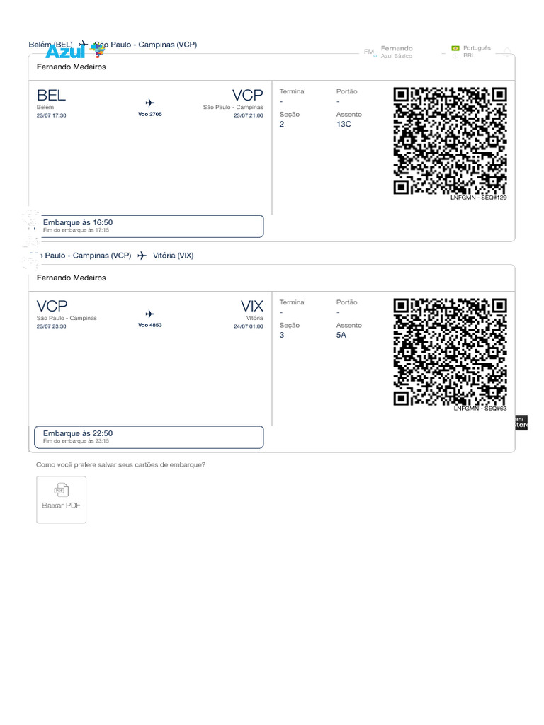 Cartão de Embarque | PDF | Companhias aéreas | Aviação