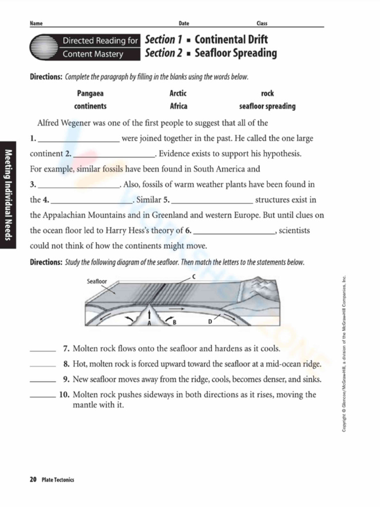 Understanding Seafloor Spreading | PDF