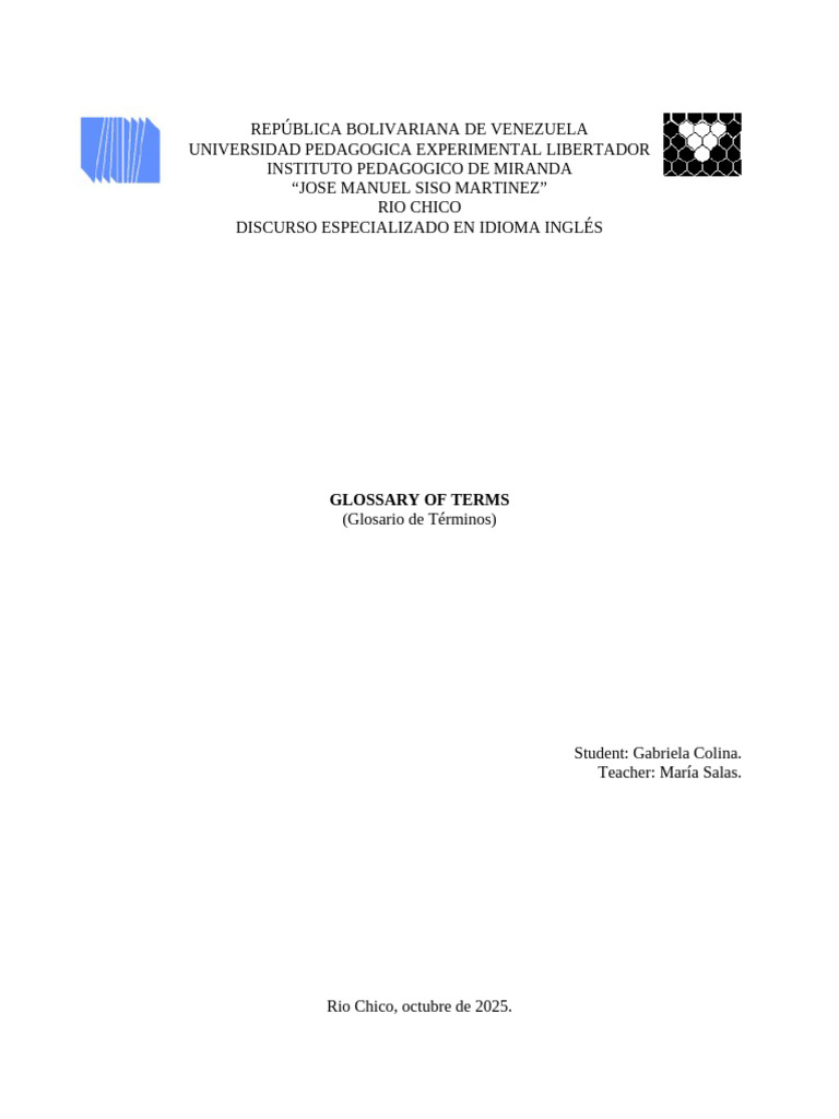 Glossary of Terms | PDF | Poetry | Novels