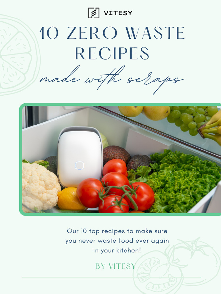 Zero Waste Cookbook Vitesy | PDF | Soup | Garlic