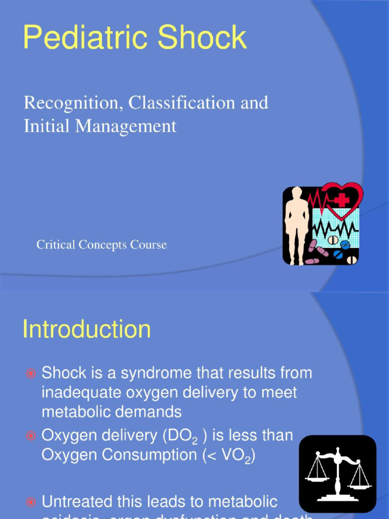 Pediatric Shock | PDF