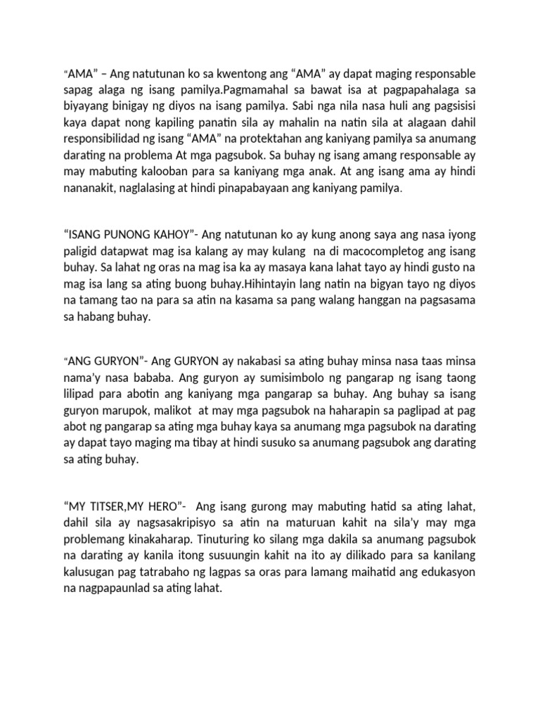 Jillian Filipino Portfolio | PDF