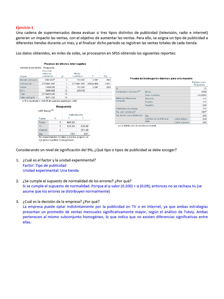 Ejemplos de Preguntas (Sustentación 2) | PDF | Valor P | Intervalo de ...