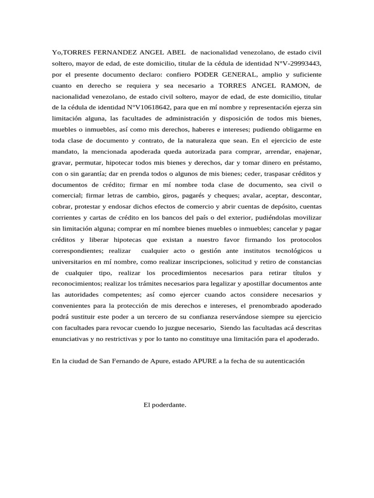 Modelo de Poder General | PDF