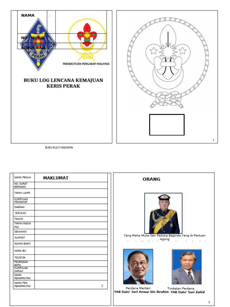 Buku Log Keris Perak Edit (1) | PDF