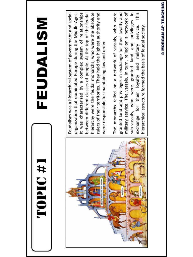 Feudalism in Europe Text and Questions | PDF
