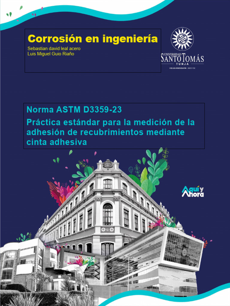 Evaluación de Adhesión de Recubrimientos ASTM D3359-23 | PDF | Adhesión ...