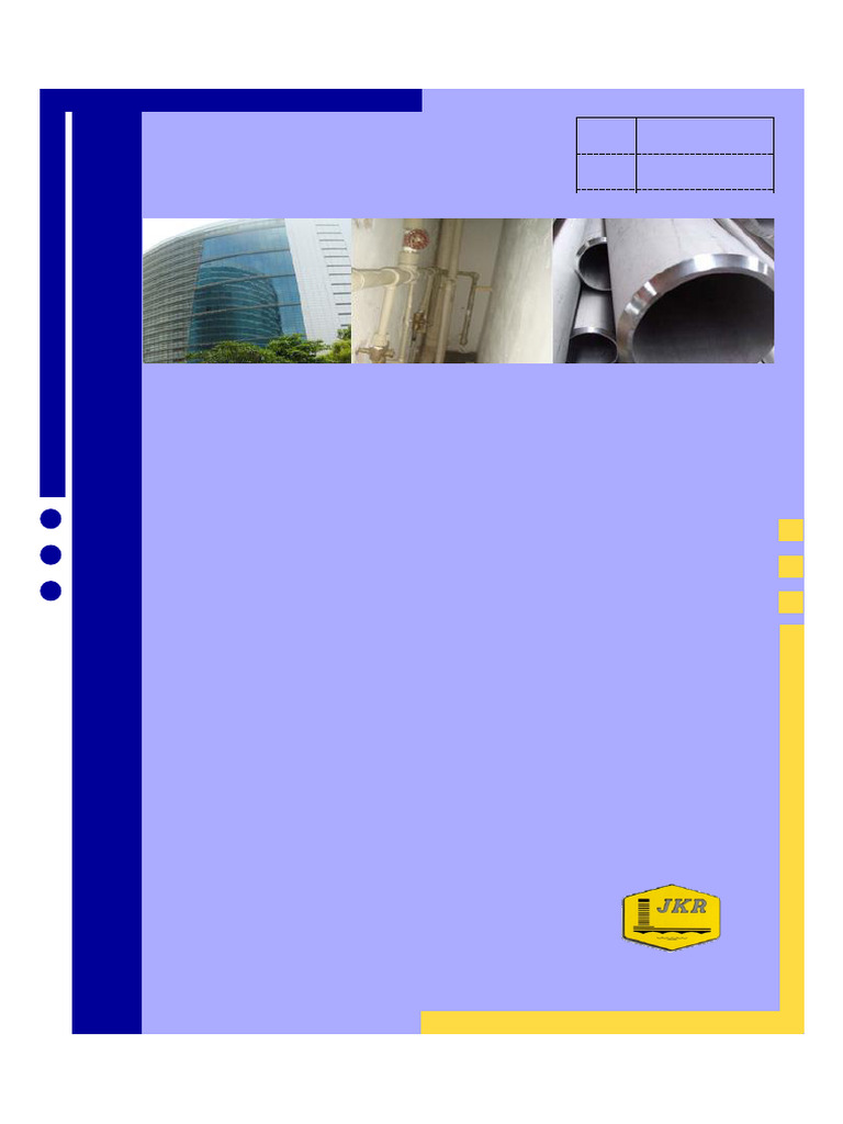 Guideline On The Design of Internal Cold Water System 1 | PDF | Pipe ...