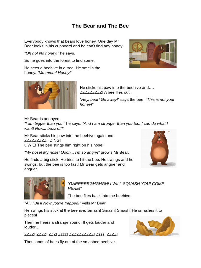 The Bear and The Bee | PDF