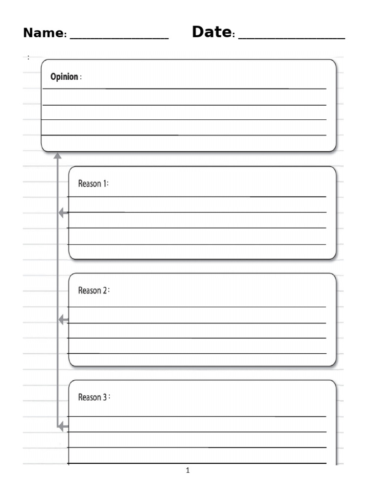 ELA - Graphic Organizer | PDF