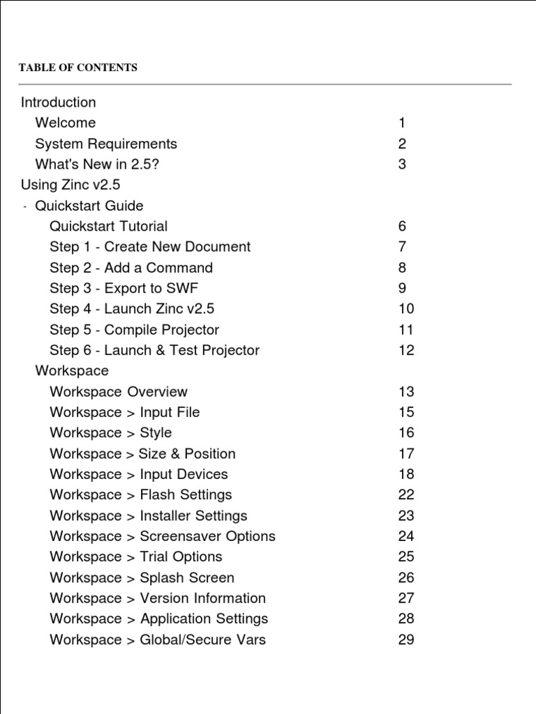 MDM ZINCv2.5 UserManual | Download Free PDF | Adobe Flash | Action Script