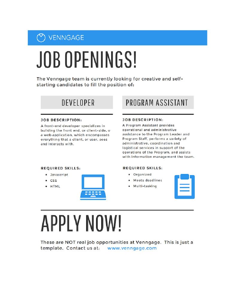Job Vacancy Ads | PDF
