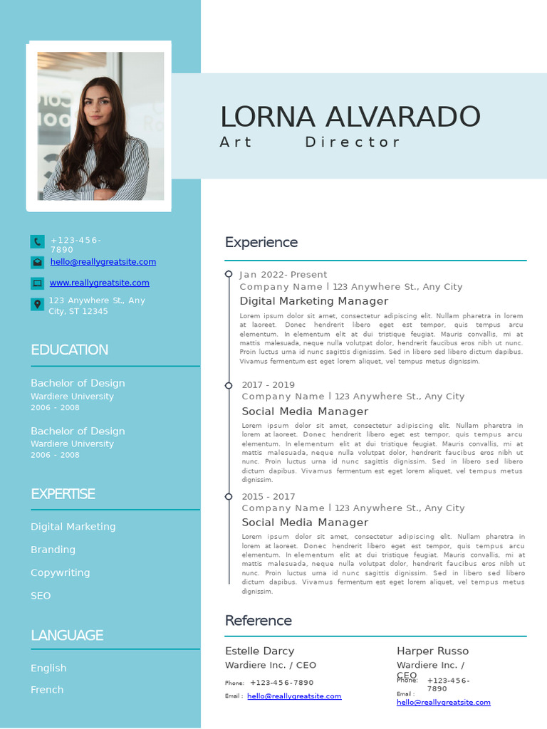 Formato CV 6 | PDF