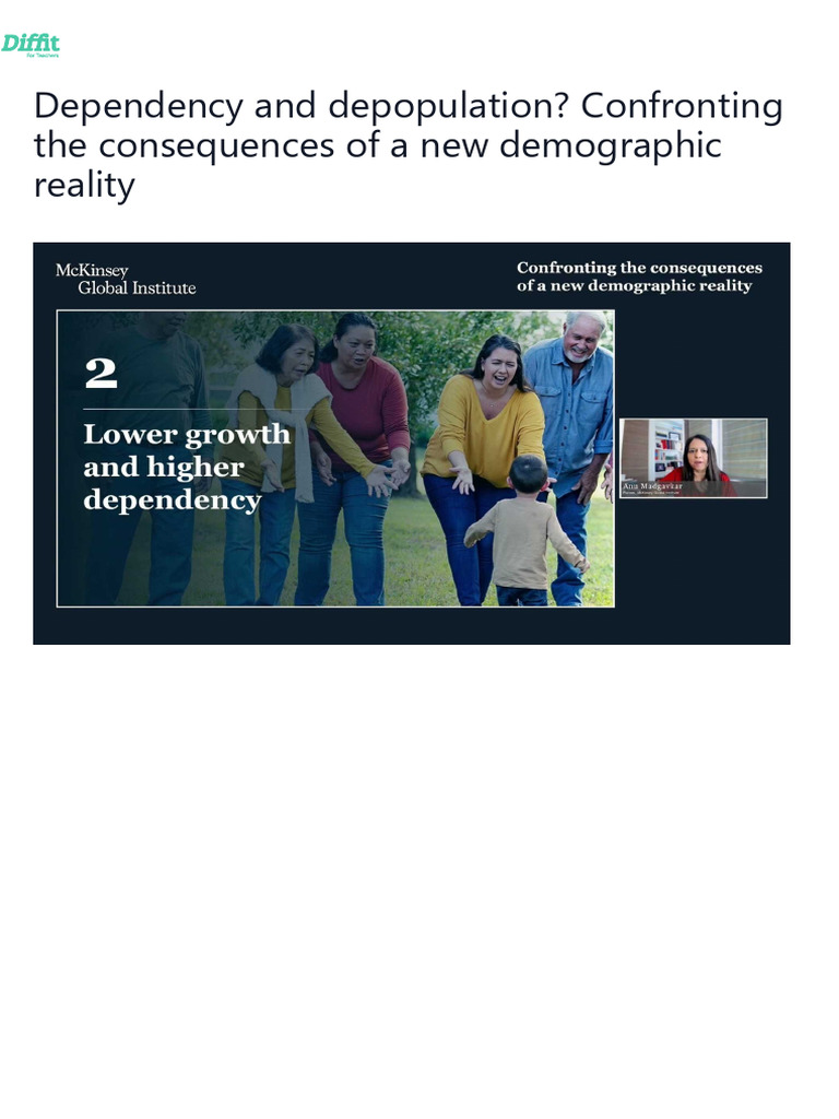 Dependency and Depopulation - Confronting The Consequences of A New ...