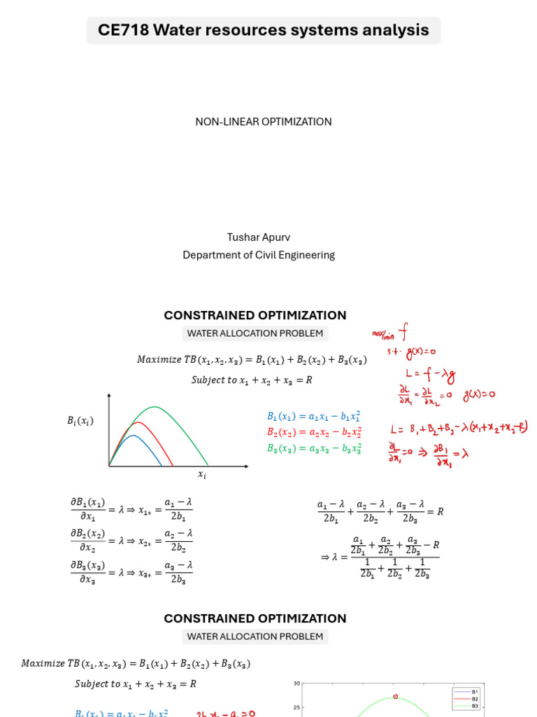 Lecture18 Non-Linear-Optimization | PDF | Mathematical Optimization ...