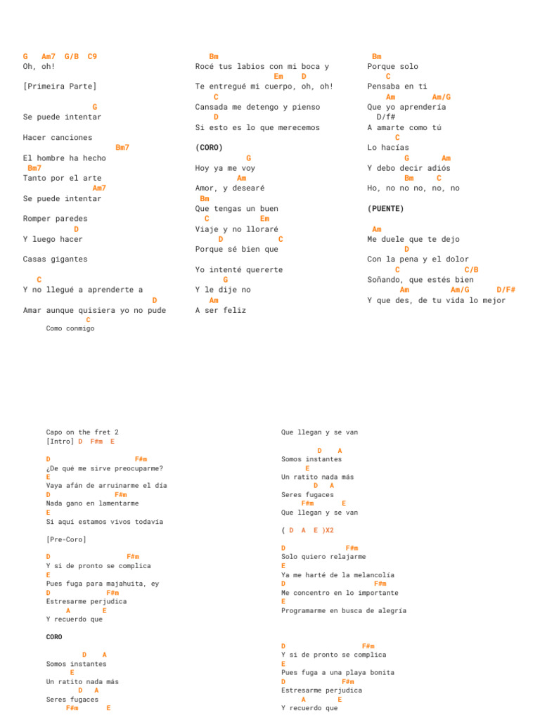 Juanes Letra | PDF