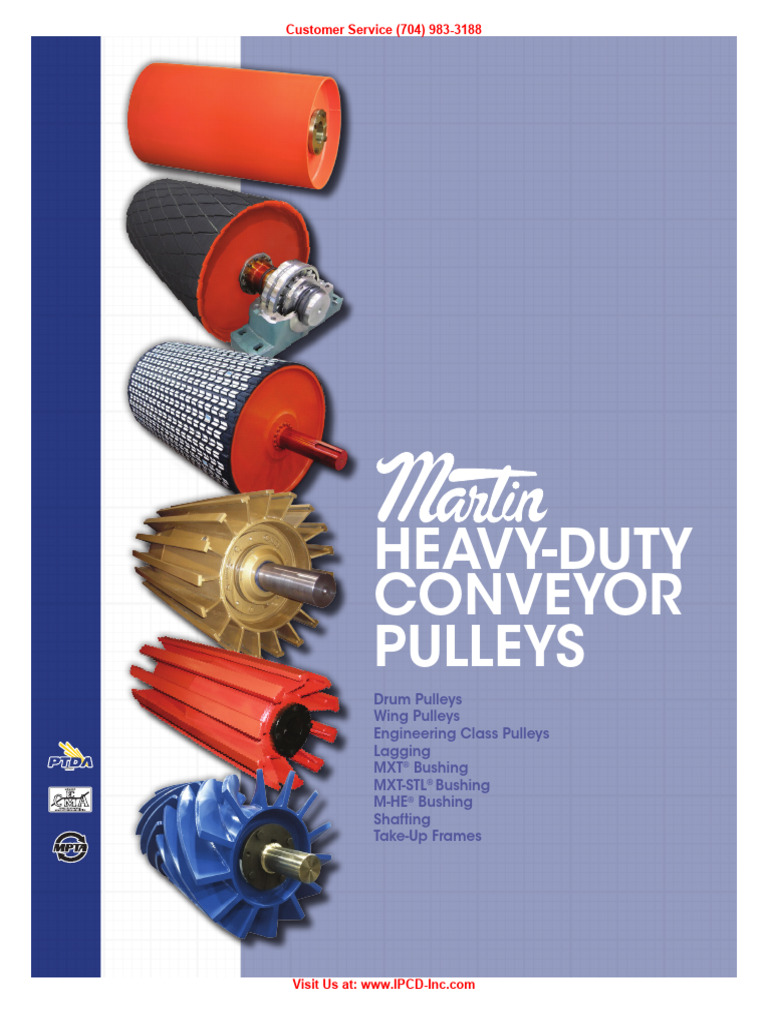 Heavy-Duty Conveyor Pulleys Guide | PDF | Belt (Mechanical ...