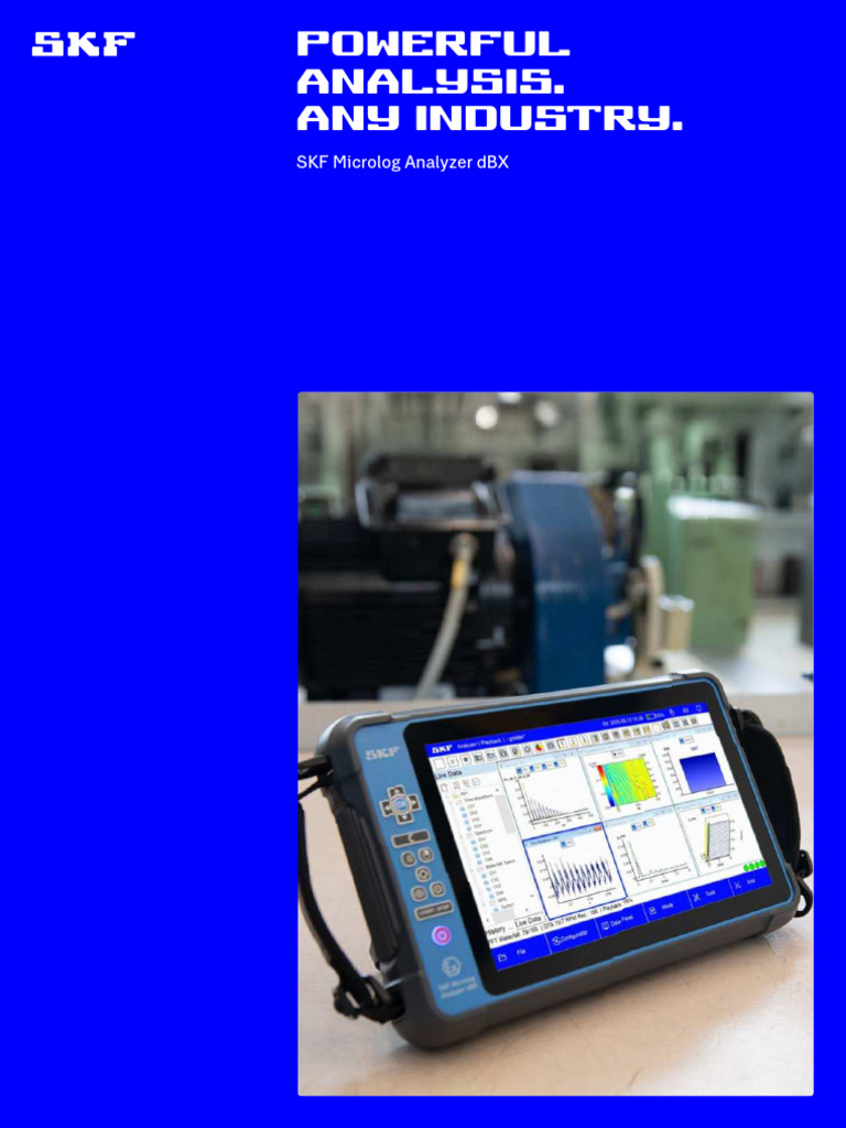SKF Microlog Analyzer DBX | PDF | Resonance | Touchscreen