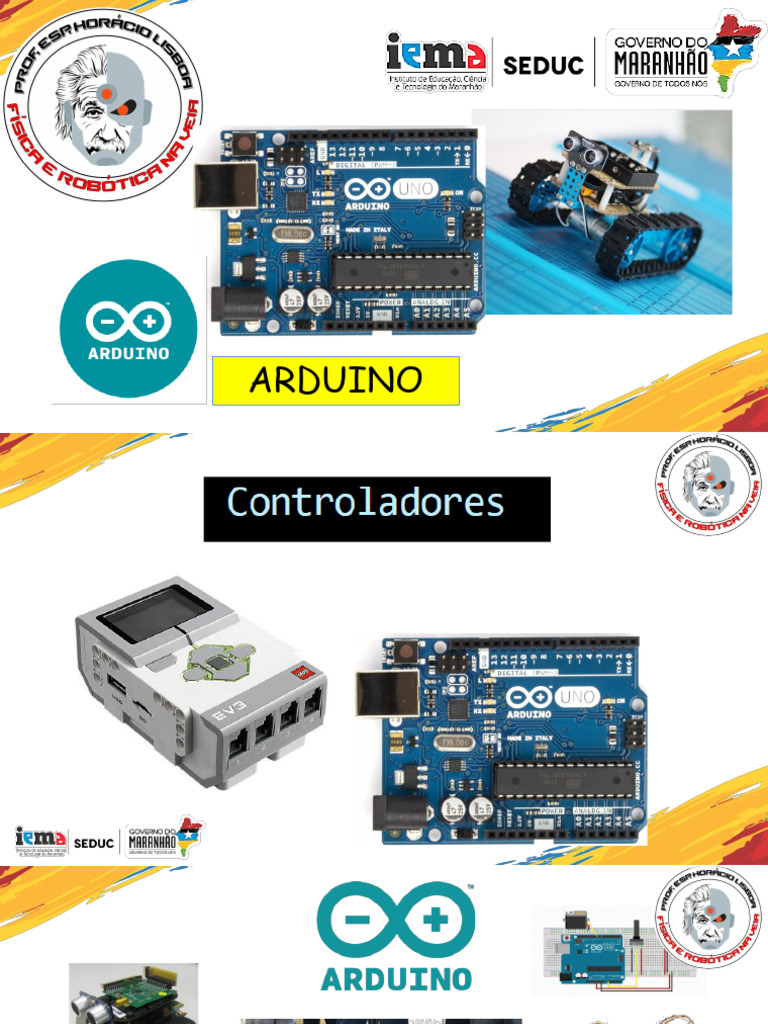 Tipos e Recursos das Placas Arduino | PDF | Arduino | Armazenamento de ...