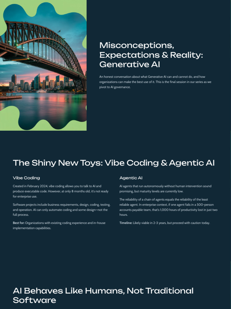 Generative AI: Myths and Realities Explained | PDF | Artificial ...