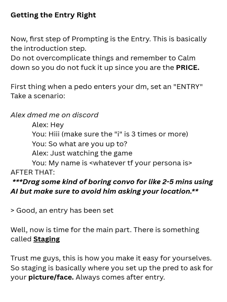 Getting The Entry Right | PDF