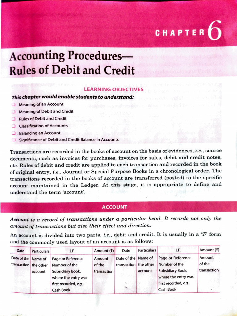 Accounting Procedure | PDF