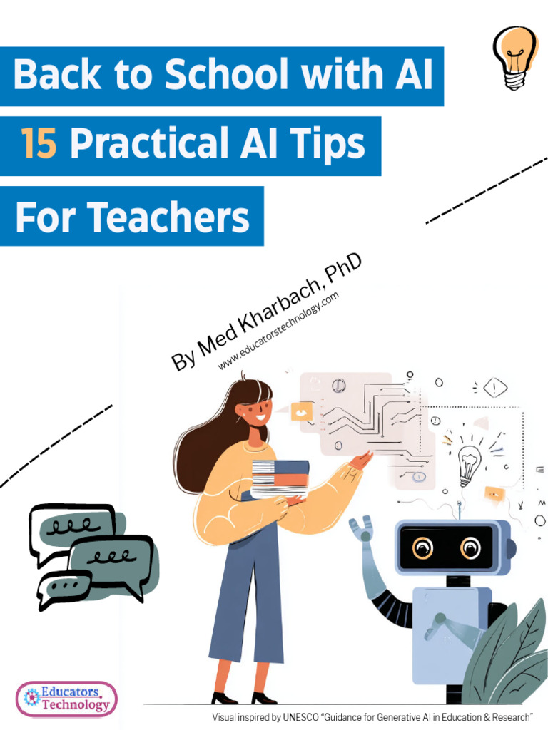 Back To School With AI Tips | PDF | Artificial Intelligence ...