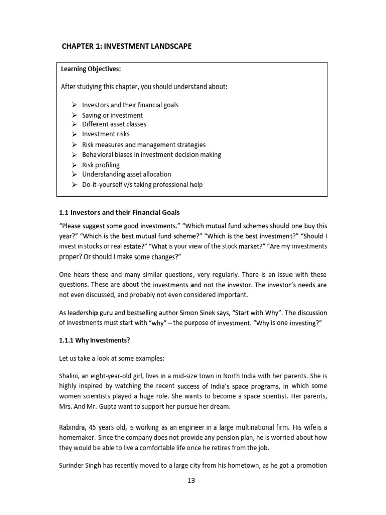 Chapter-1 NISM Series V-A Mutual Fund Distributors Certification ...