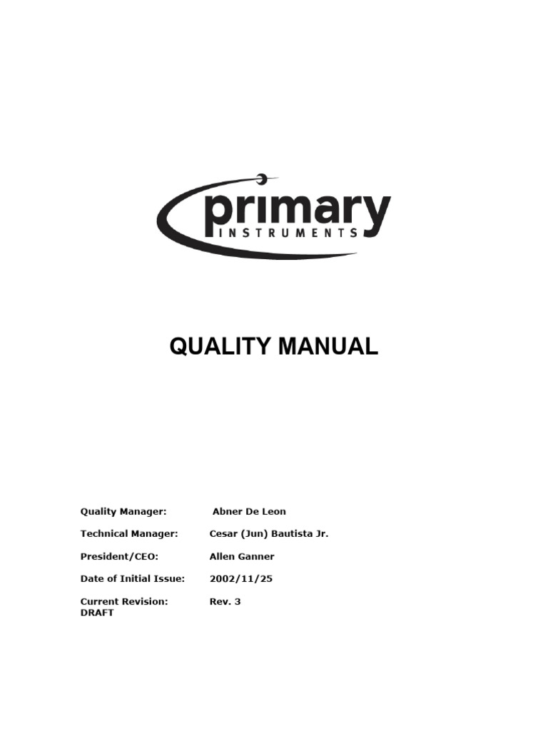 QM4 0 | PDF | Calibration | Metrology