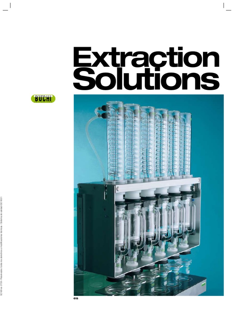Buchi Extraction Solutions (1) | Caldera | Alimentos