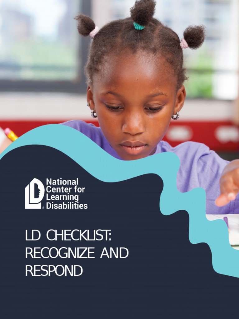 Learning Disability Checklist Guide | PDF | Learning Disability ...