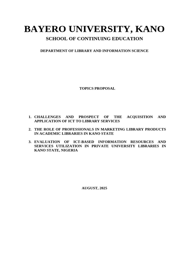Library Topics Two | PDF
