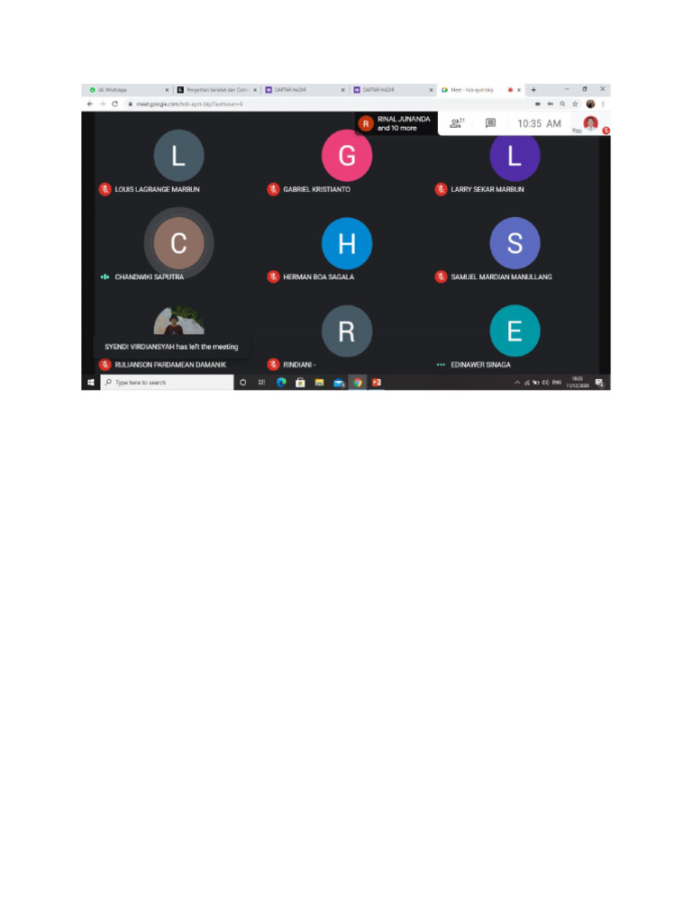 Bukti Kehadiran | PDF