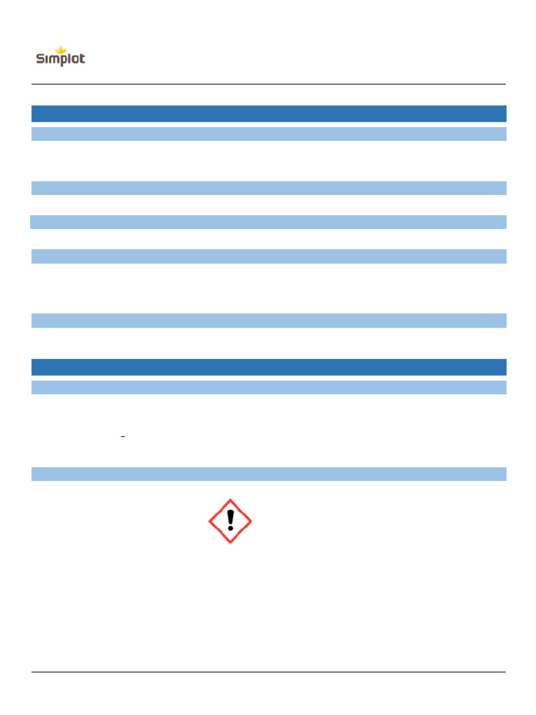 Urea Solution 40% Safety Data Sheet | PDF | Firefighting | Occupational ...